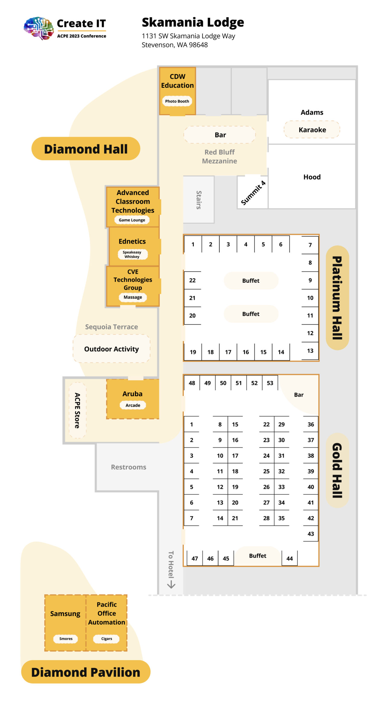 Sponsor Map - ACPE Events